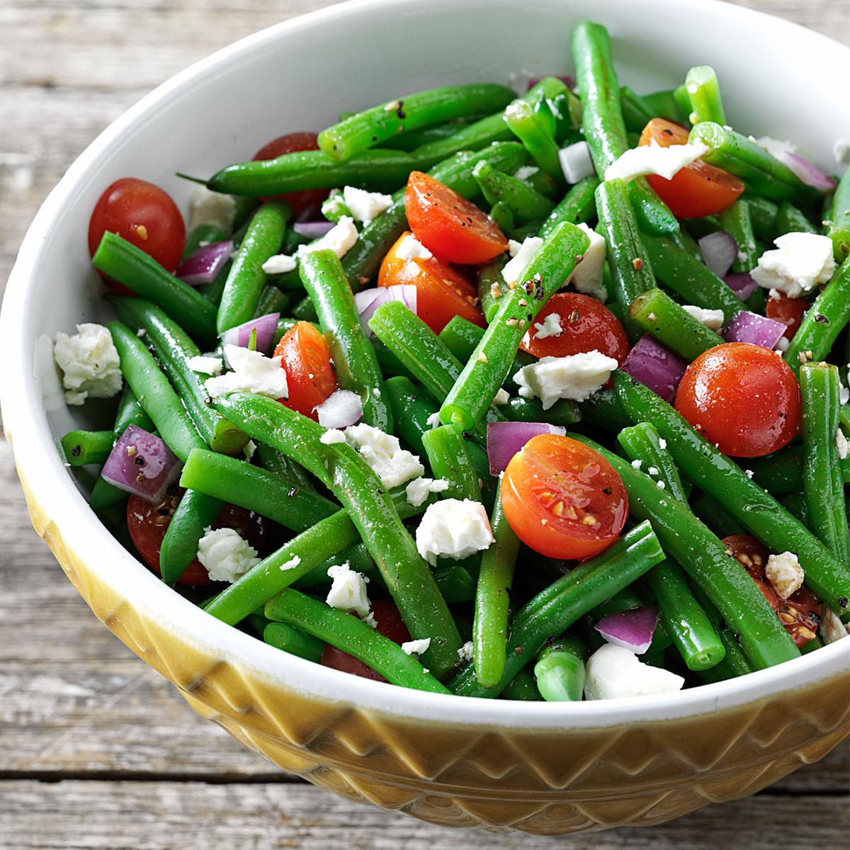 Cold String Bean Salad Recipe