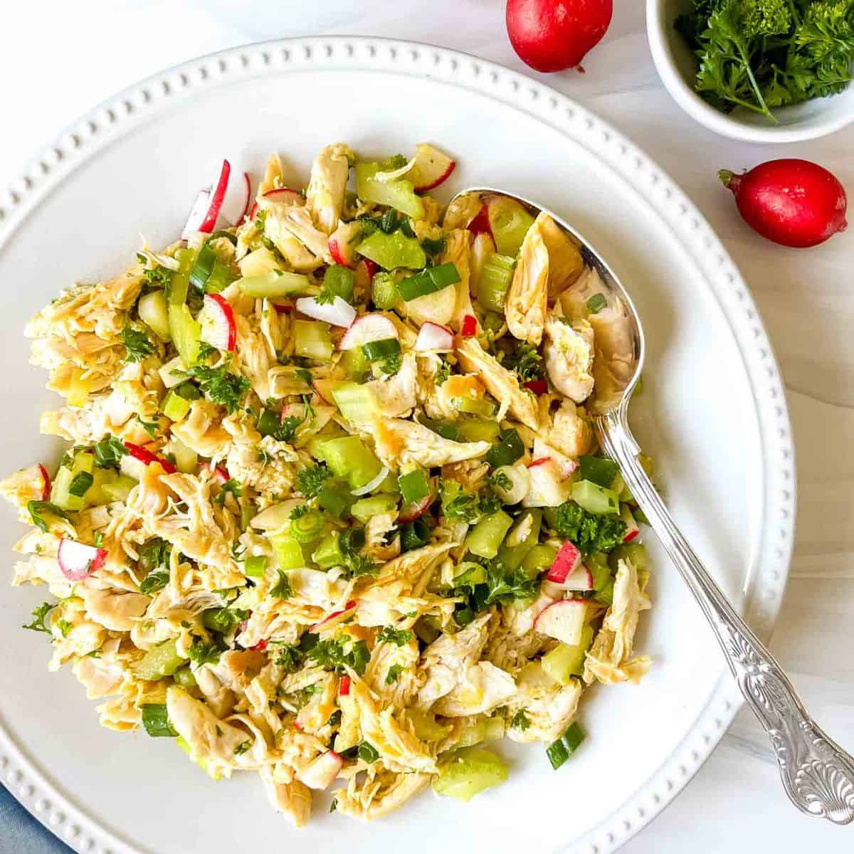 No Mayo Chicken Salad Recipe