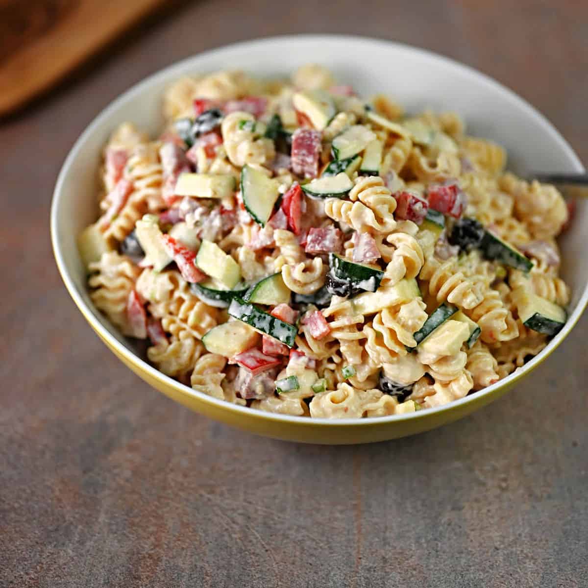 Pasta Salad with Salami Recipe