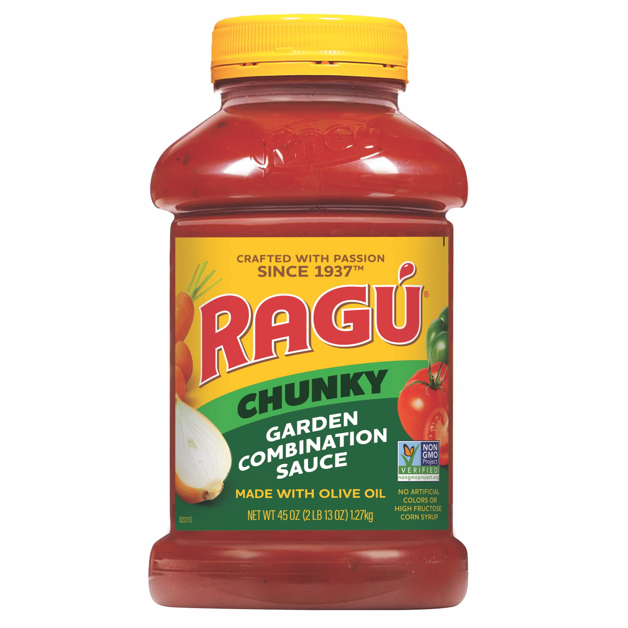Ragu Chunky Garden Combination Pasta Sauce Recipe