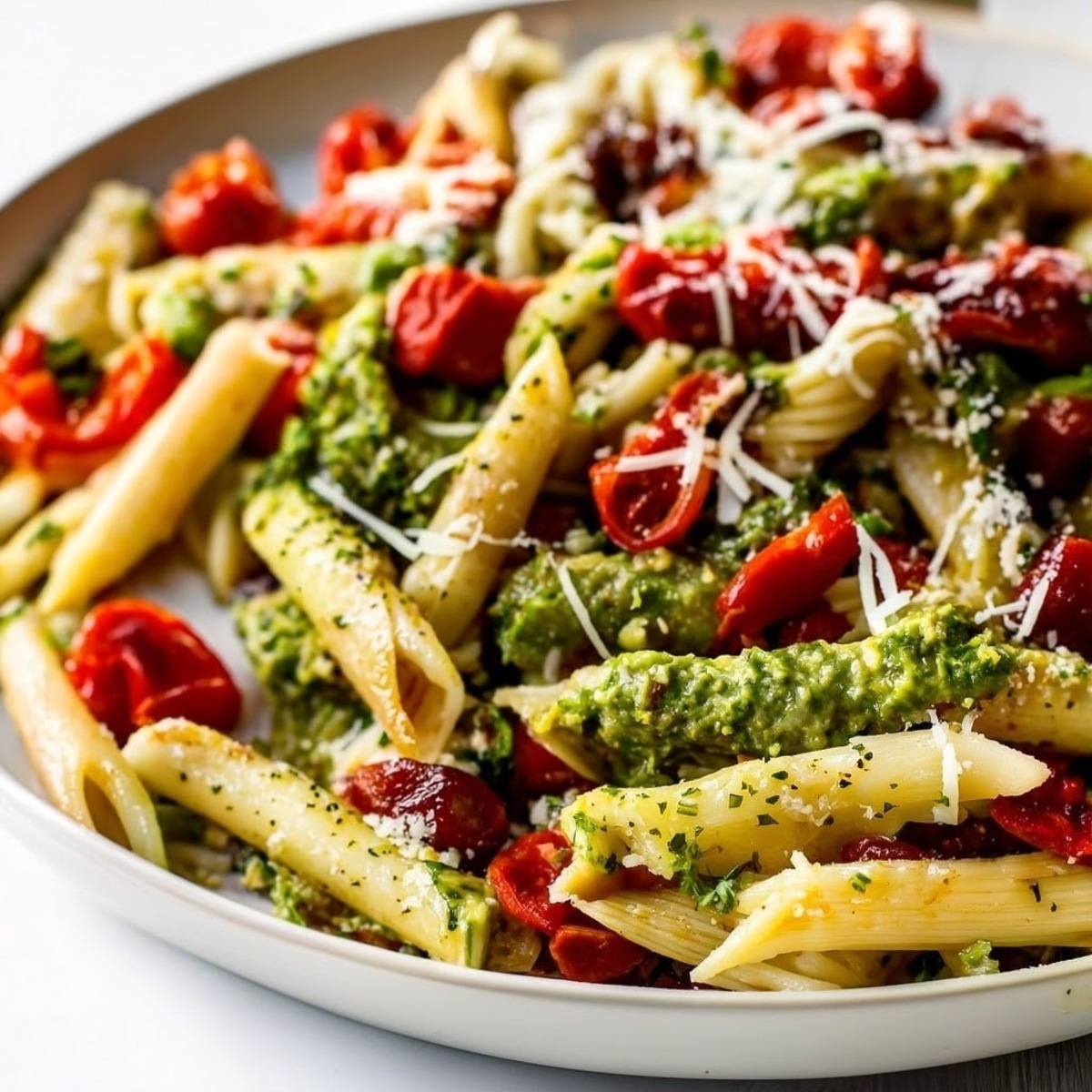 Safeway Basil Pasta with Sundried Tomatoes Recipe