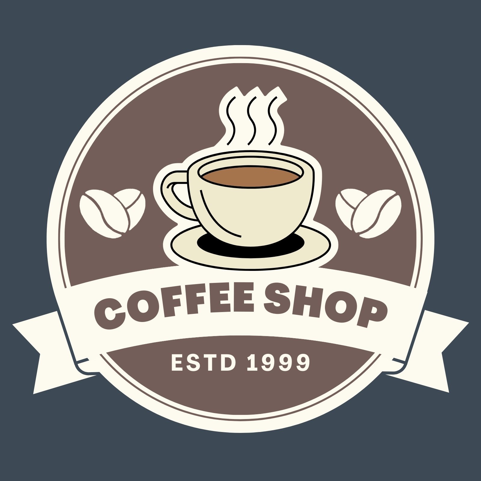 Coffee Shop Merch Price List Template