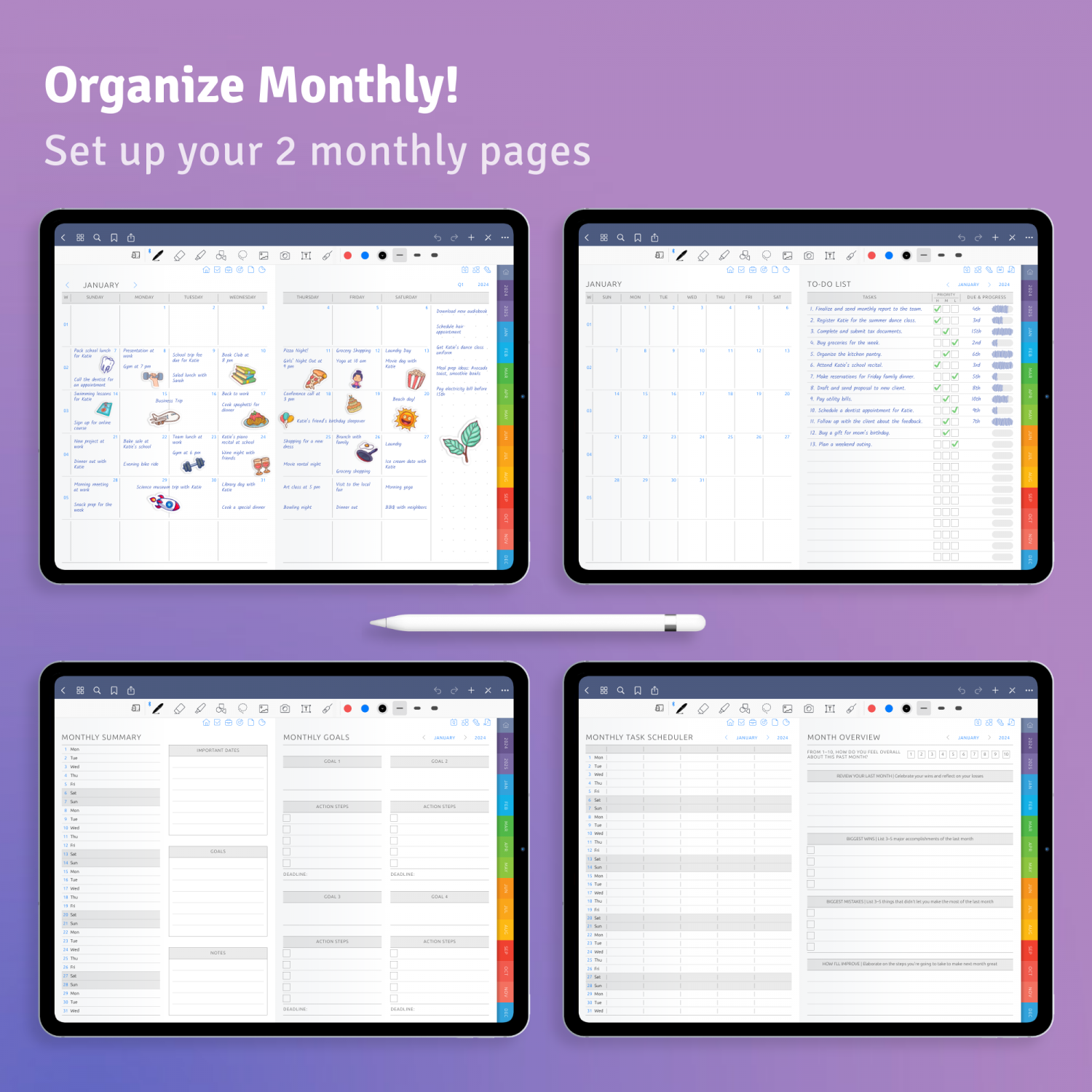 Complex To Do List Template