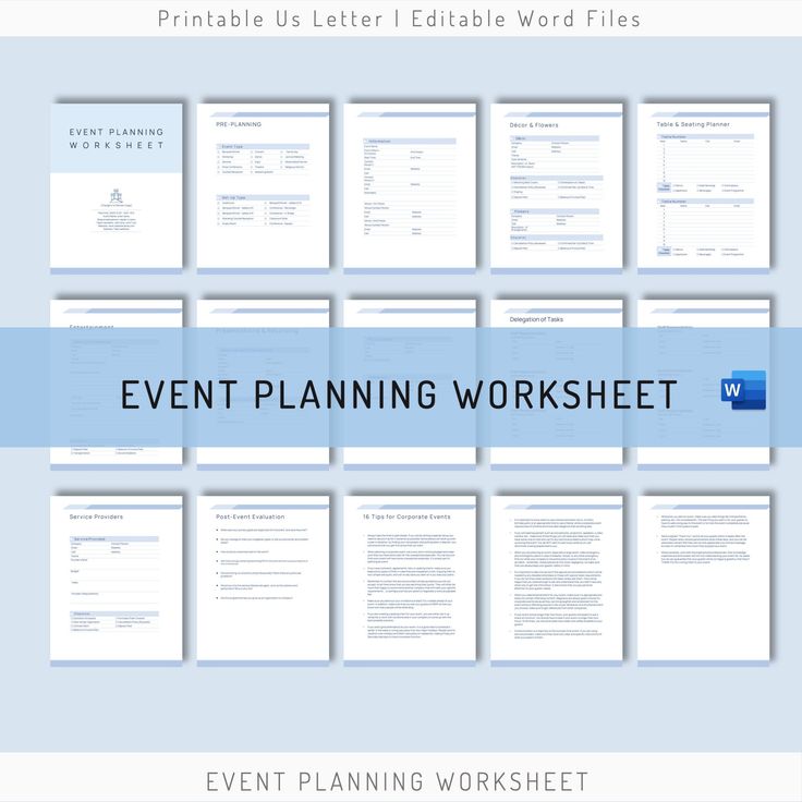 Corporate Event Guest List Template