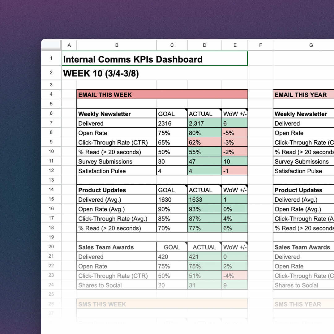 Internal Company Phone List Template