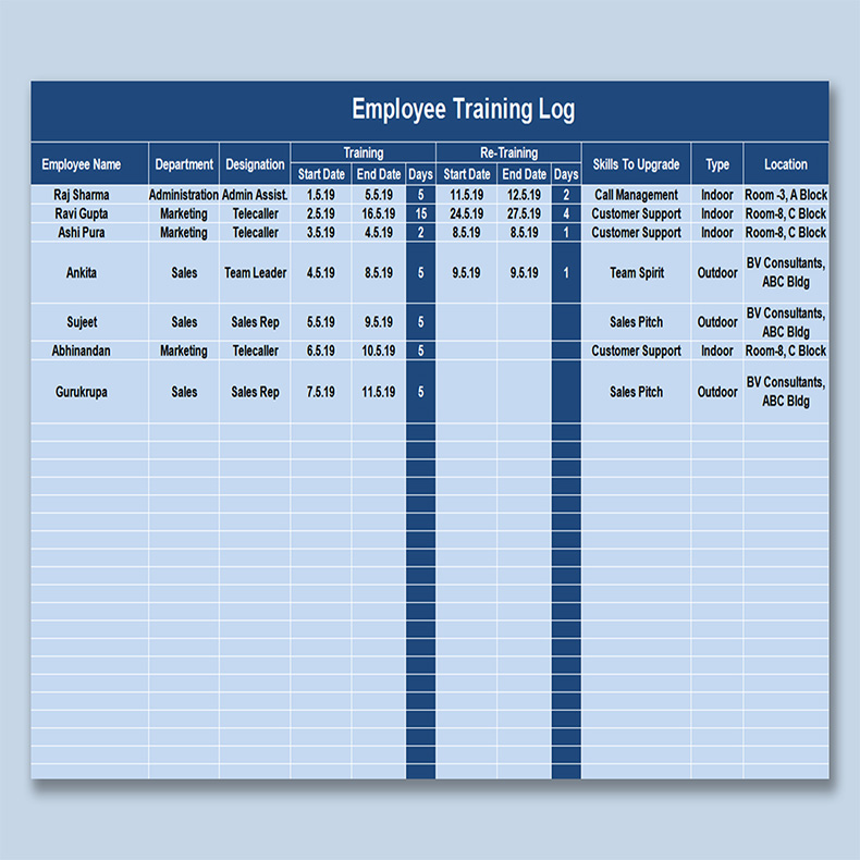 Special Teams Personnel List Template