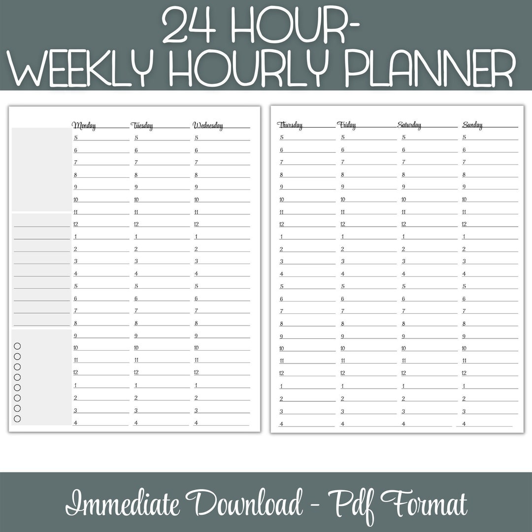 Weekday To Do List Template